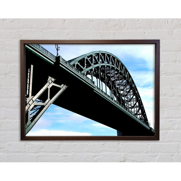 Ebern Designs Sydney Harbour Bridge Close Up Single Picture Frame Art